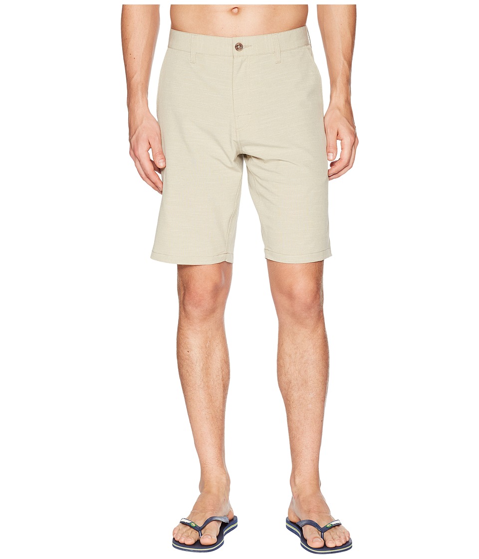 RVCA Balance Hybrid Shorts (khaki) - Surfing Waves