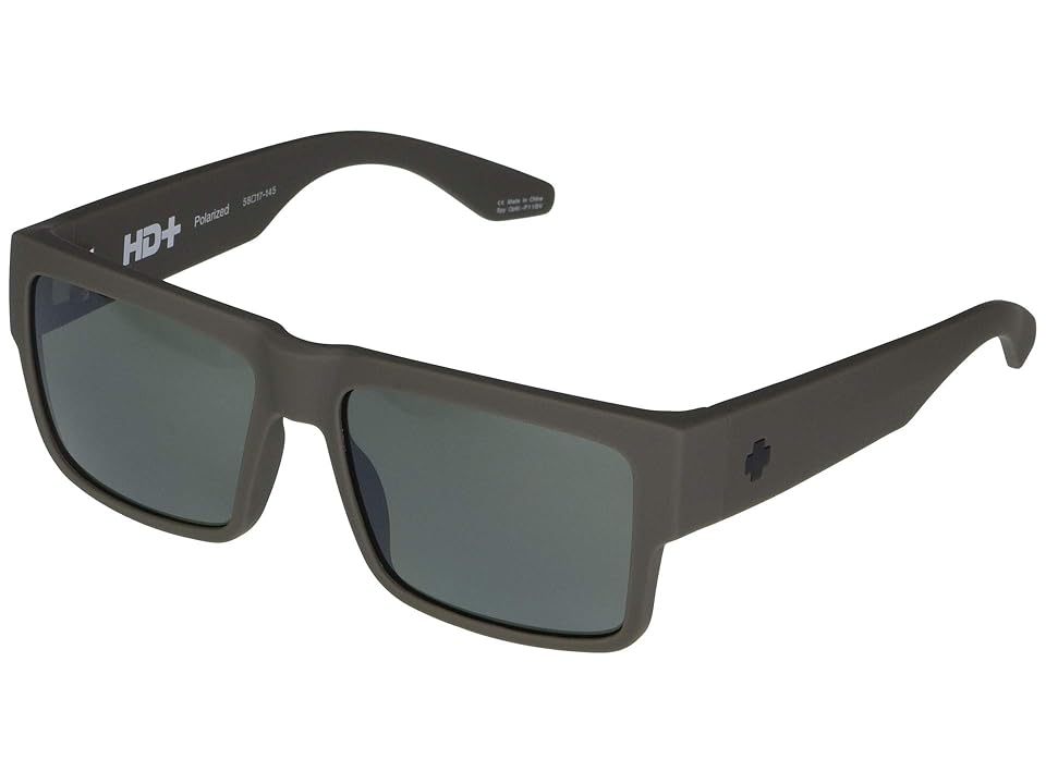 Spy Optics Cyrus (soft Matte Dark Gray/hd Plus Gray Green Polar/black ...
